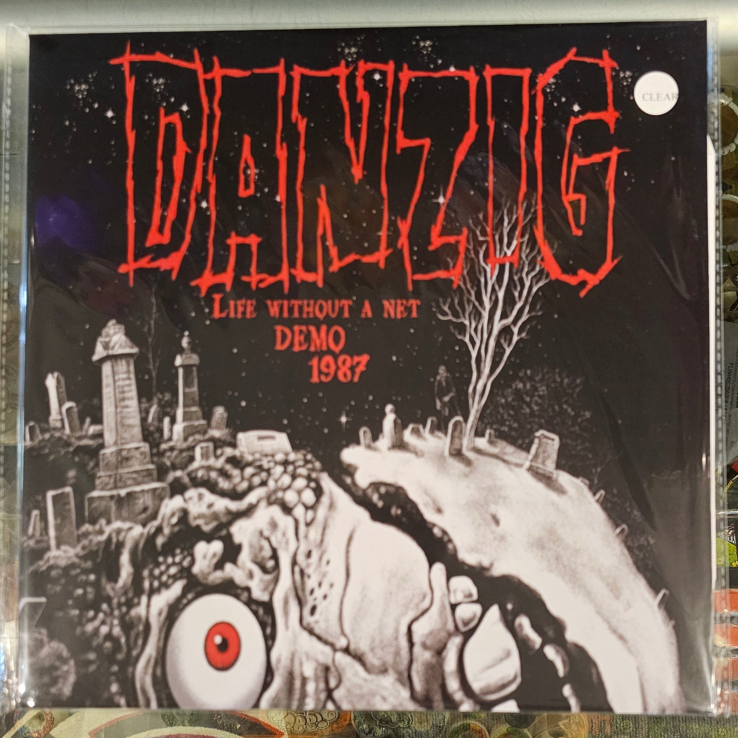 Danzig – Life Without A Net Demo 1987 (Clear Color Vinyl) LP Record *U ...