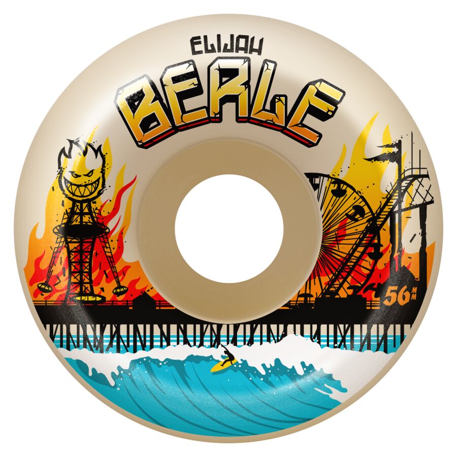 Spitfire F4 Berle Heatwave OG Classic 53mm 99A Skateboard Wheels - The ...