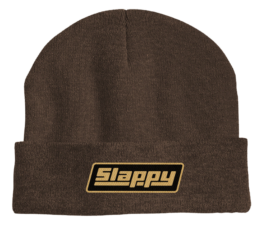 SLAPPY "OG LOGO" ROLL UP BEANIE - The Dark Slide