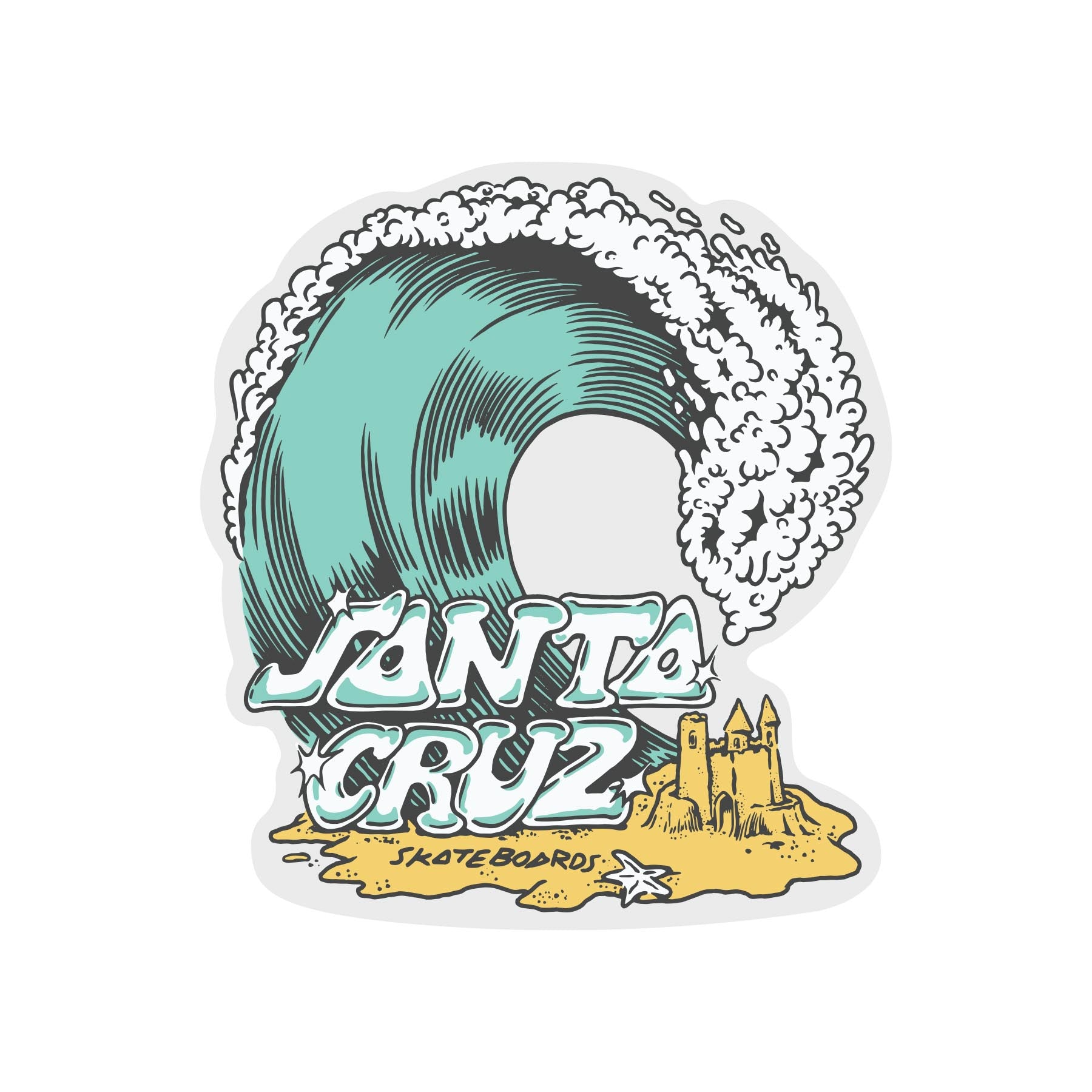 Santa Cruz Onshore Sticker - The Dark Slide