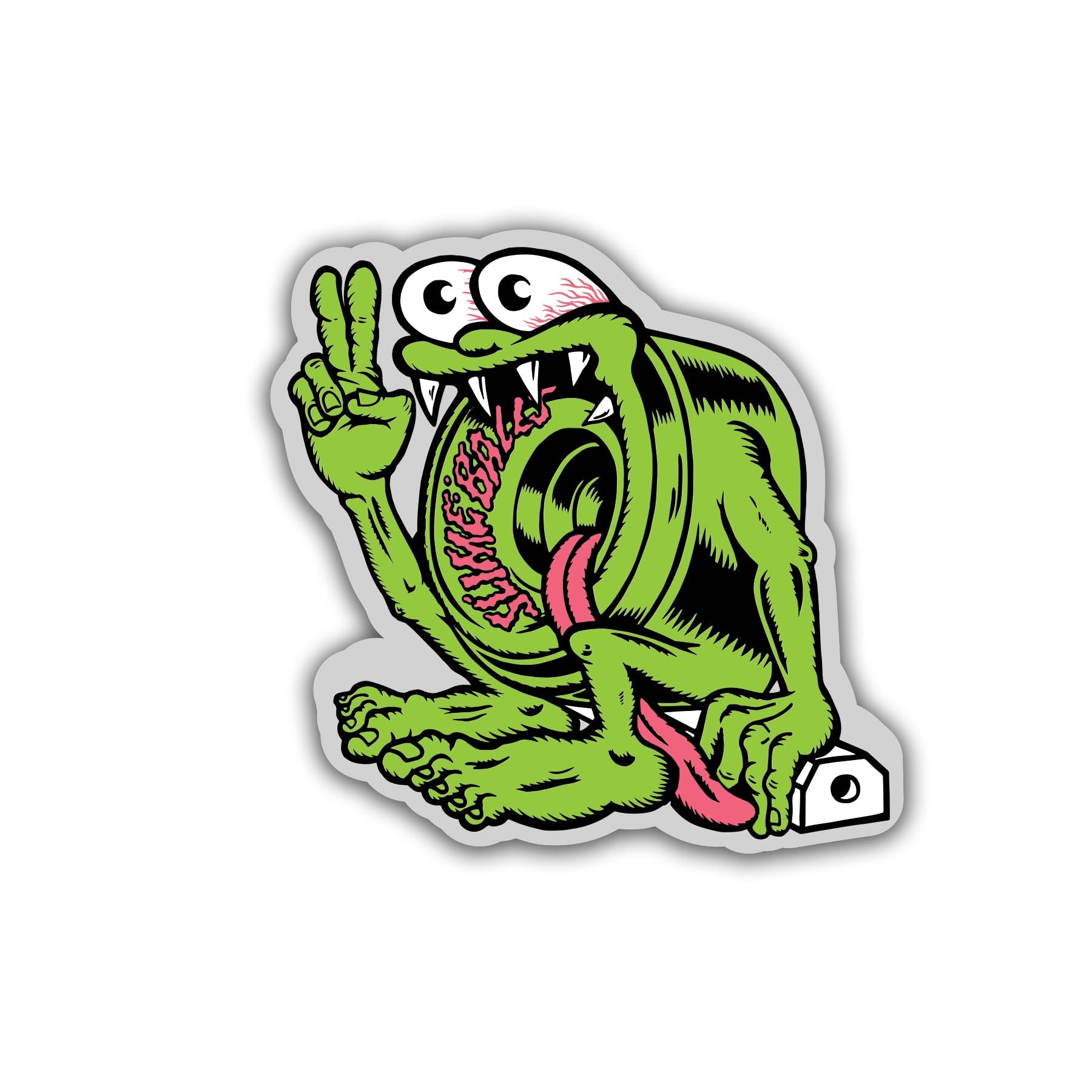 Slimeballs Curb Creature Sticker - The Dark Slide