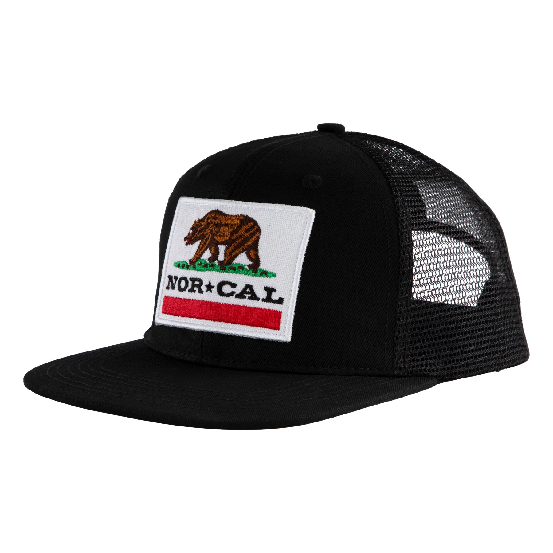 Nor Cal - Republic Mesh Structured Trucker Hat - The Dark Slide