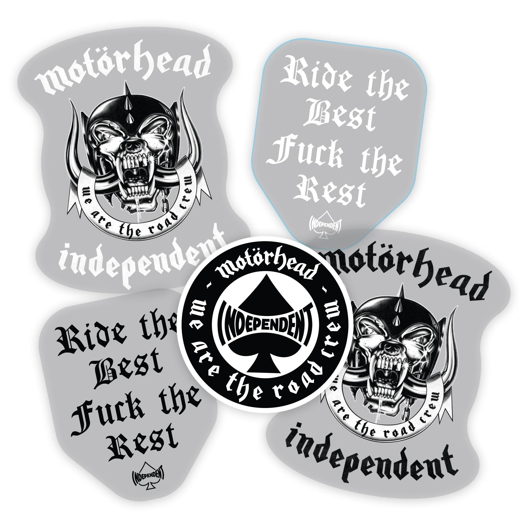 Independent Truck Co x Motörhead Sticker Pack - The Dark Slide