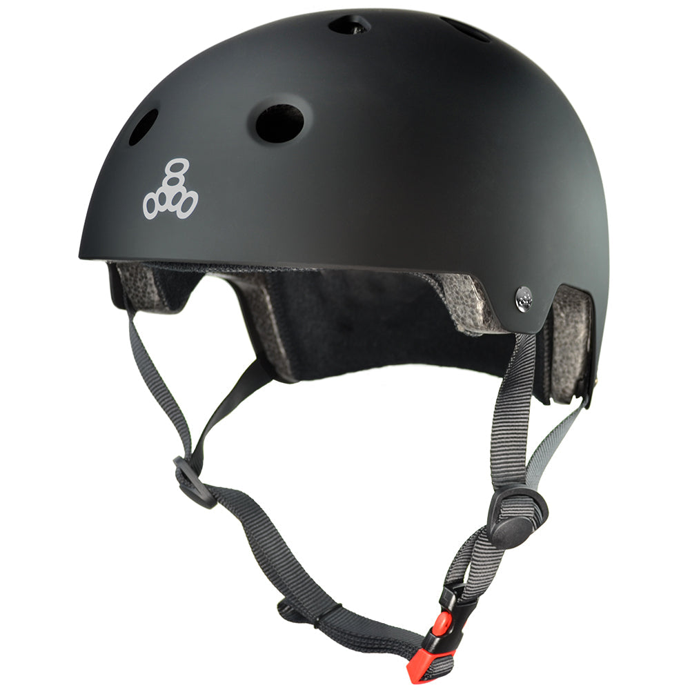 Triple Eight DUAL CERTIFIED Skateboard Helmet – The Dark Slide