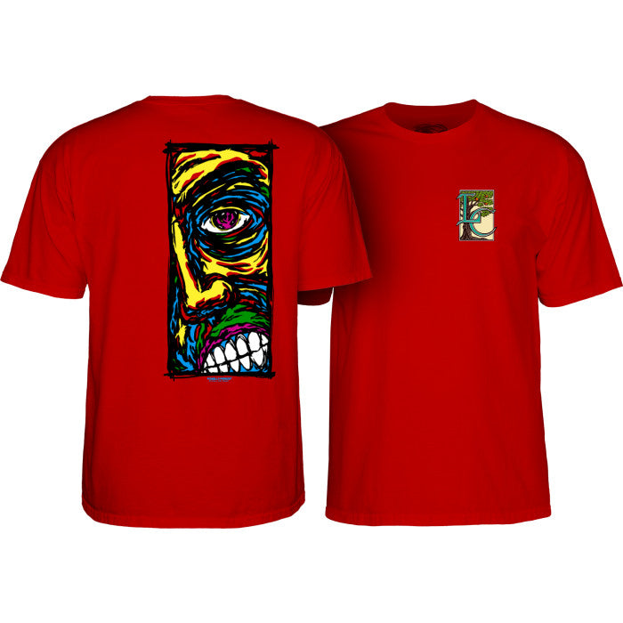 Powell Peralta Lance Conklin Face T-Shirt - The Dark Slide