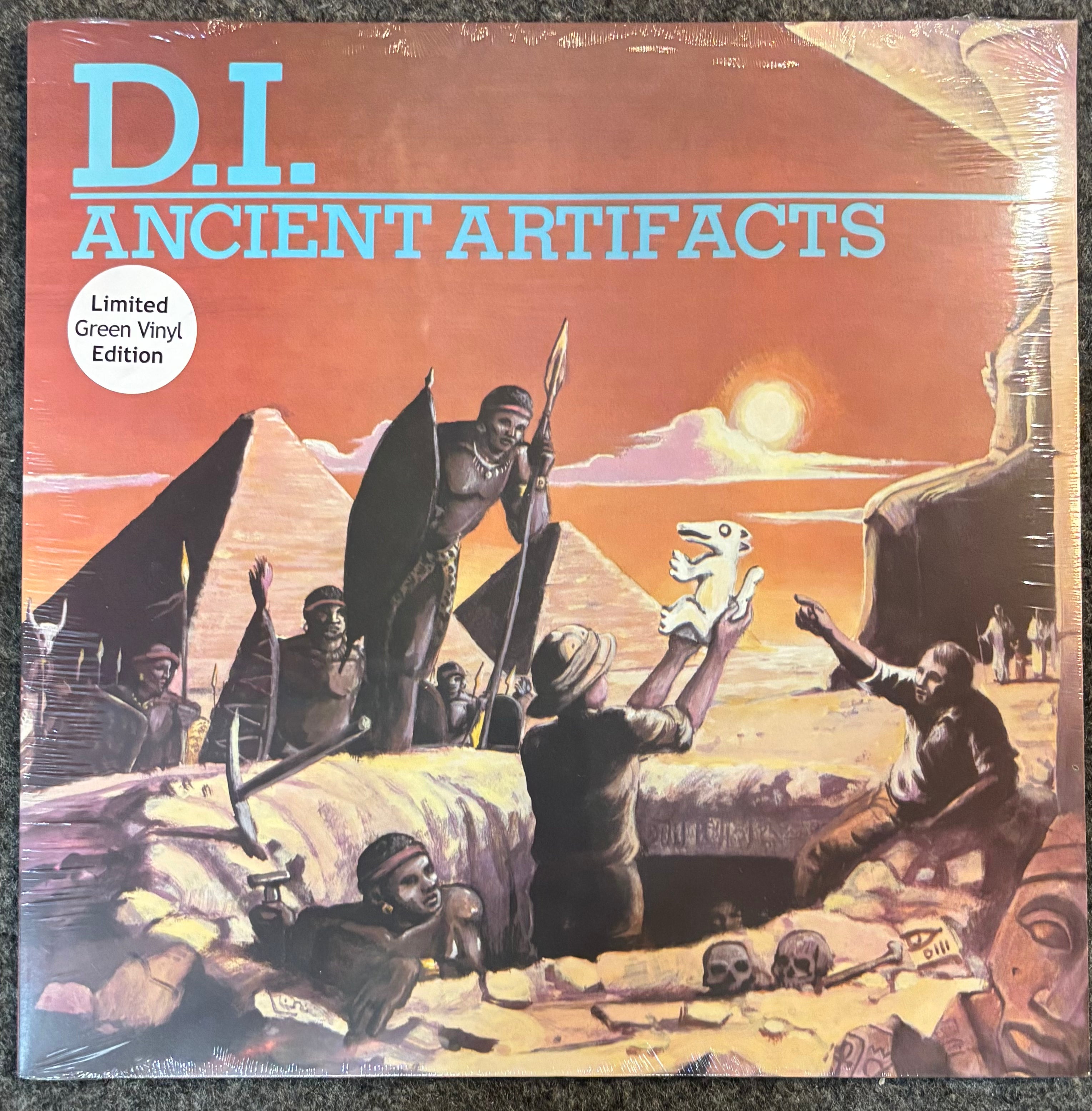 D.I. – ANCIENT ARTIFACTS Green Vinyl LP Record - The Dark Slide