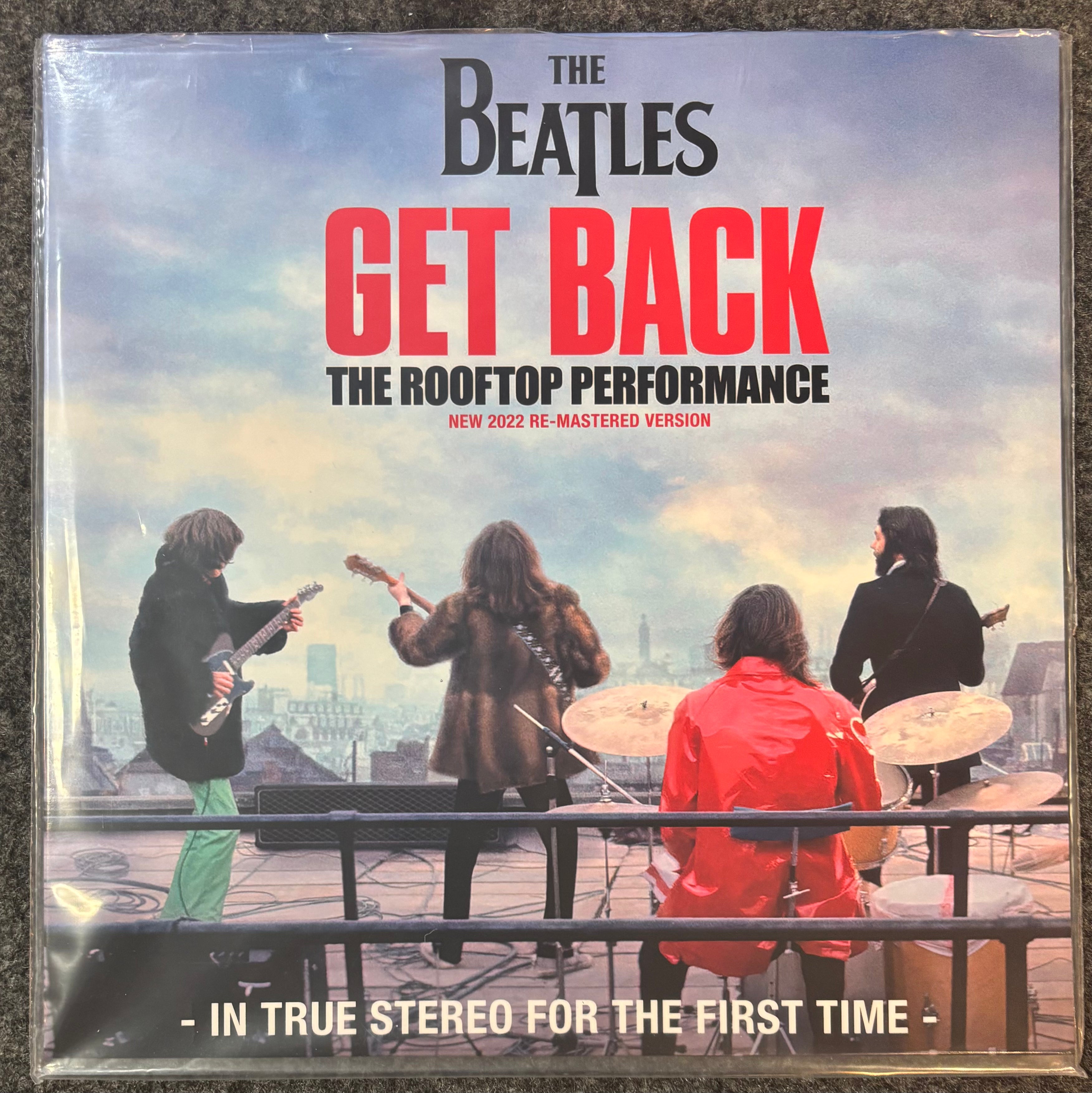 BEATLES, THE - GET BACK: THE ROOFTOP PERFORMANCE Color Vinyl Lp *Unoff ...