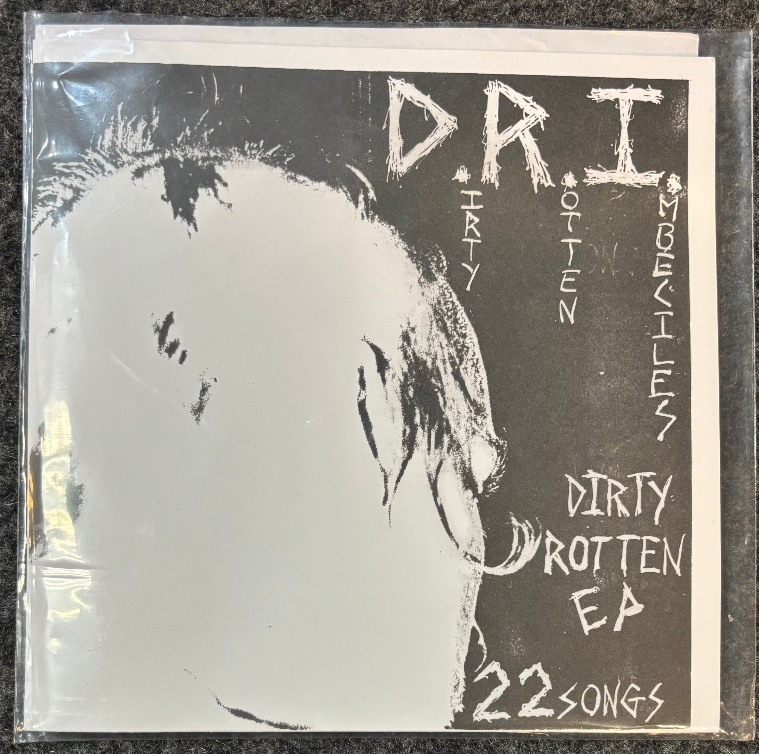 D.R.I. – Dirty Rotten EP 7" Vinyl Record *Unofficial Release* - The ...