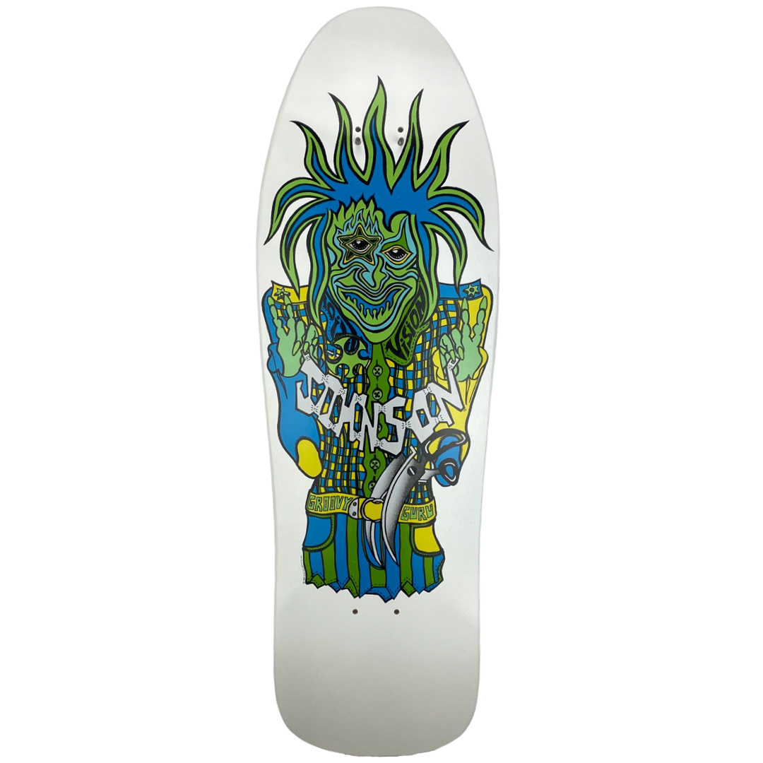 Vision Joe Johnson Groovy Guru 9.5" Skateboard Deck – The Dark Slide