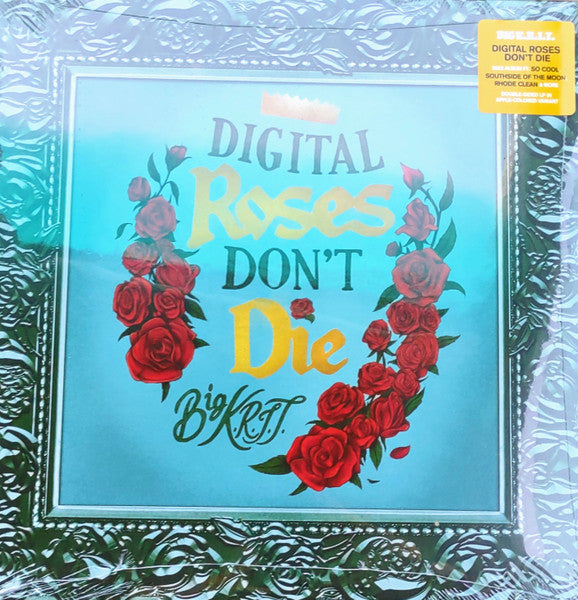 Big K.R.I.T. – Digital Roses Don't Die Red Apple Color Vinyl LP Record ...