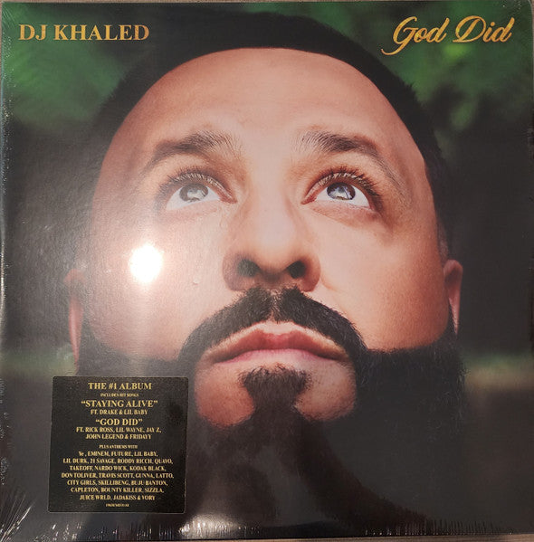 DJ Khaled - God Did 2xLP Vinyl LP Record - The Dark Slide
