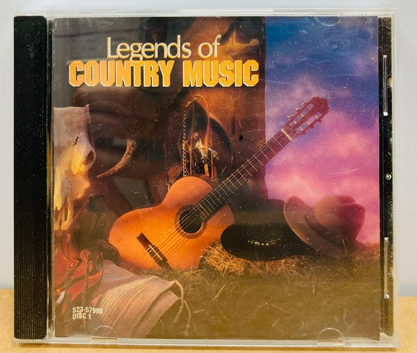 Compilation - Legends Of Country Music - Disc 1 CD *Used 1993 Release ...