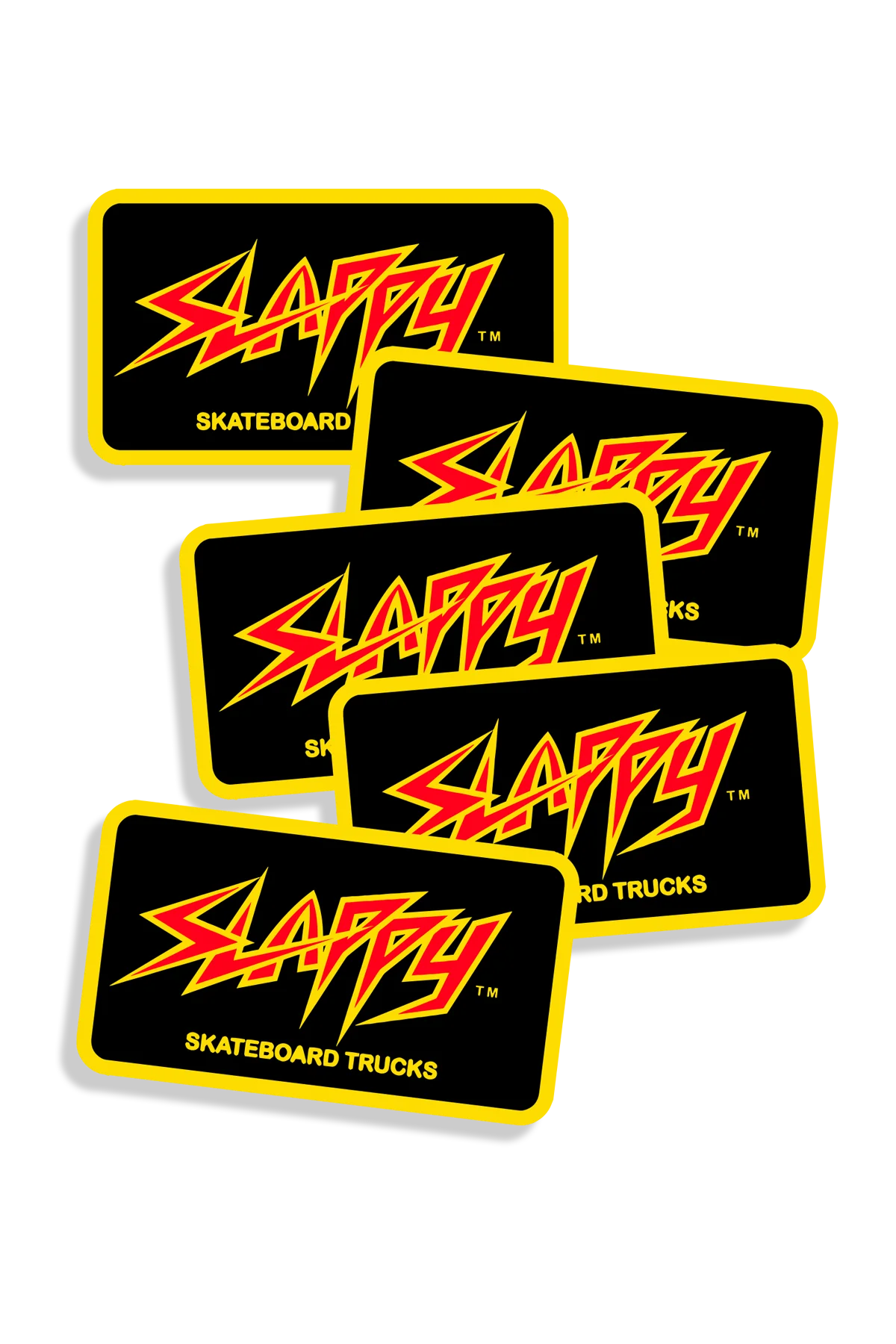 Slappy "Throwback" Logo Sticker - The Dark Slide
