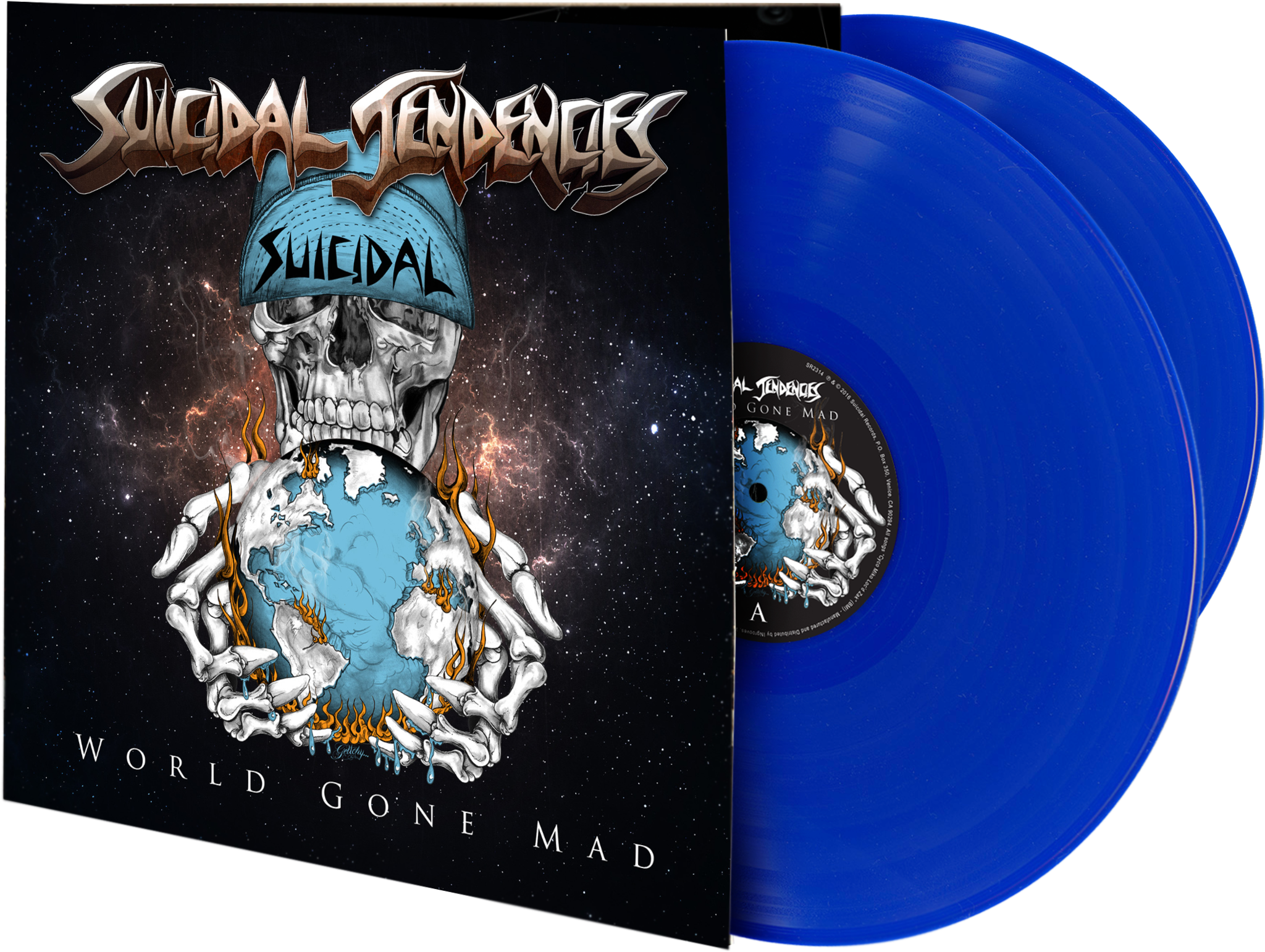 ST - World Gone Mad - Limited Edition Double Blue LP (2016) - Free Shi ...