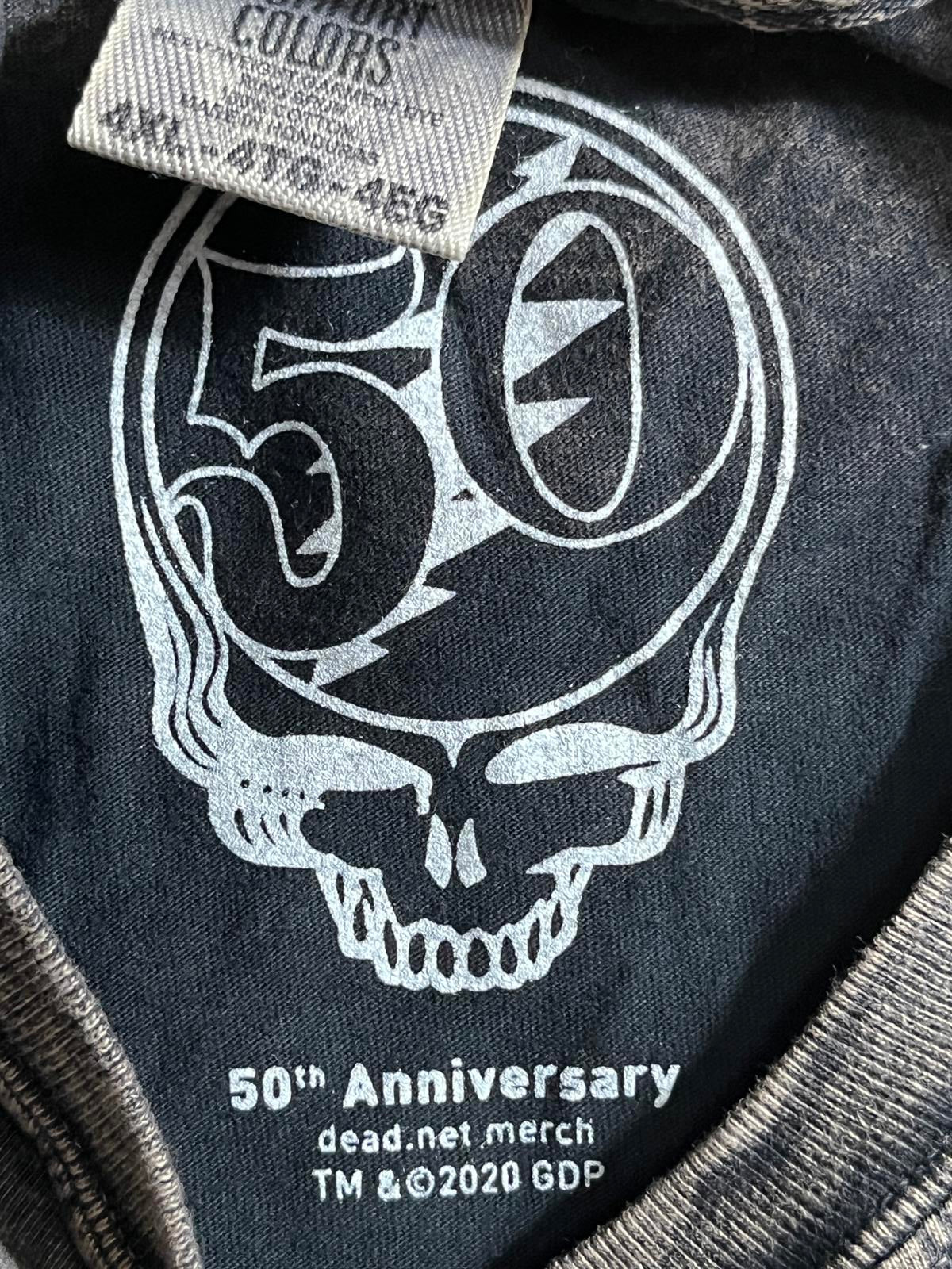 50th Grateful Dead T-shirt Album American Beauty Shirt 4XL - The Dark Slide