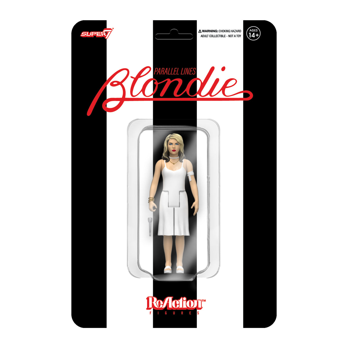 Super7 x BLONDIE - DEBBIE HARRY [PARALLEL LINES] ReAction Figure - The Dark Slide