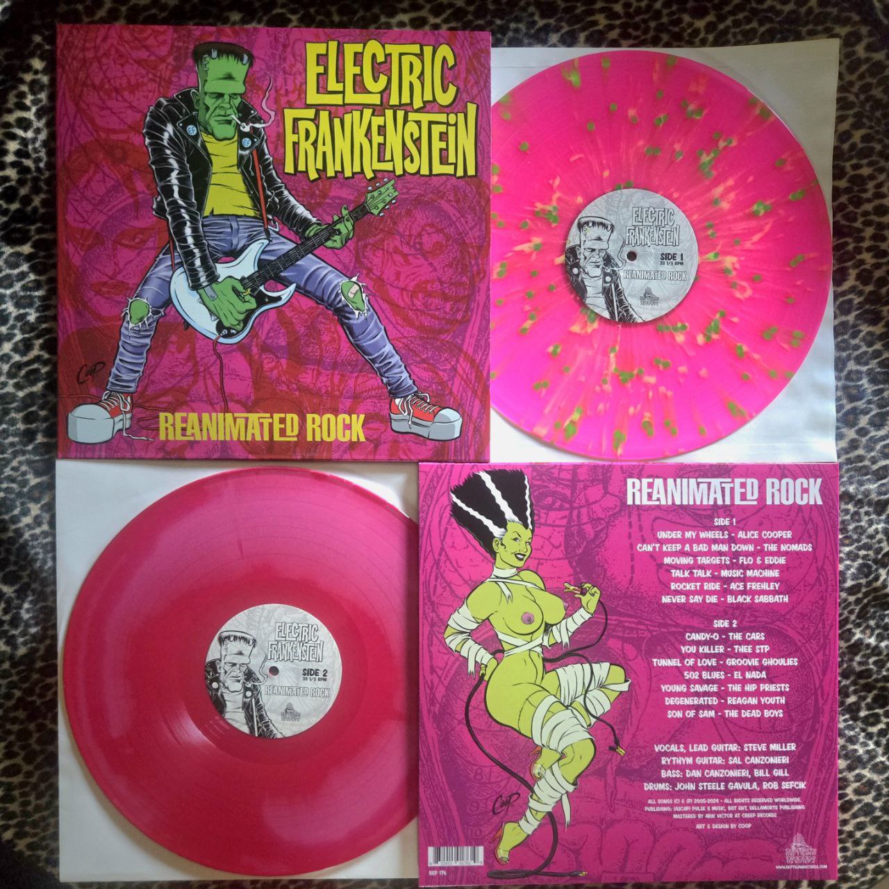 Electric Frankenstein - Reanimated Rock (Color Vinyl) LP Record – The ...