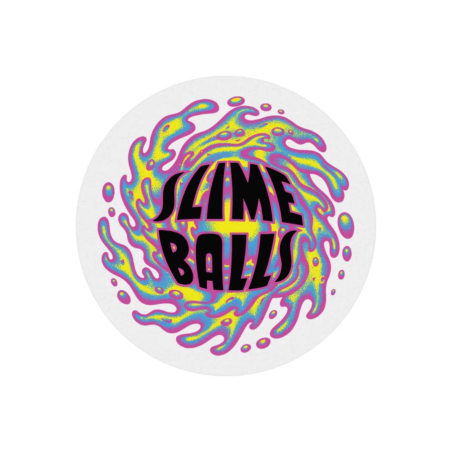Slime Balls Logo 3.5" Sticker - The Dark Slide