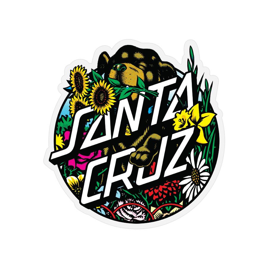 Santa Cruz Eric Dressen Pup 4" Sticker – The Dark Slide