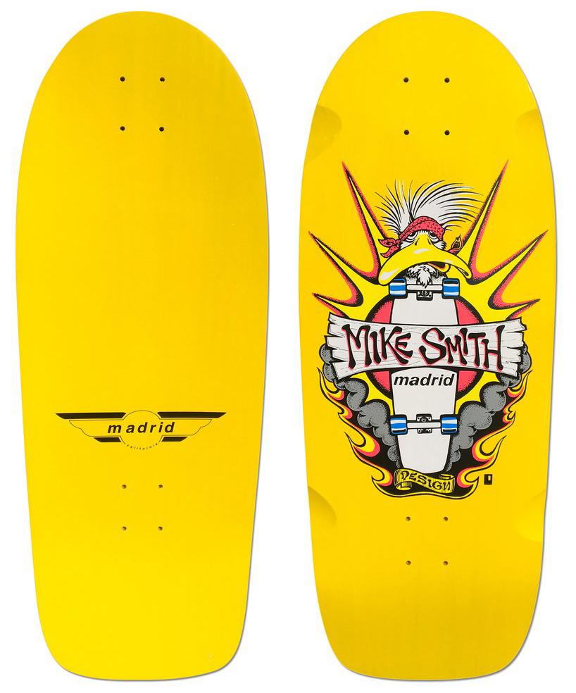 Madrid Mike Smith Yellow Duck 10.75" Skateboard Deck - The Dark Slide