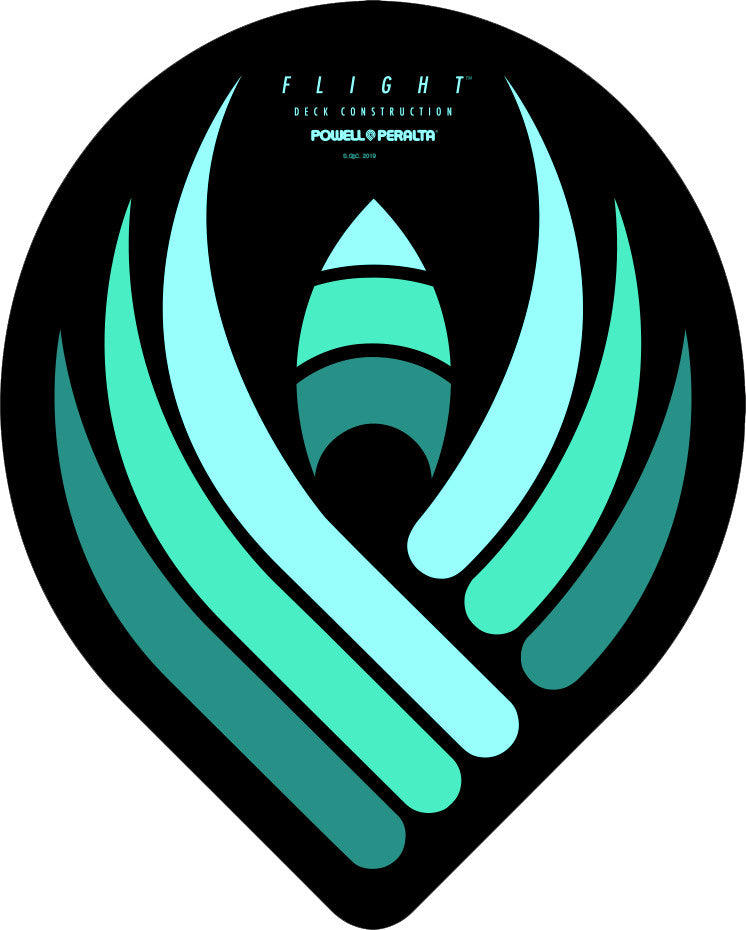 Powell Peralta Team Flight Sticker – The Dark Slide