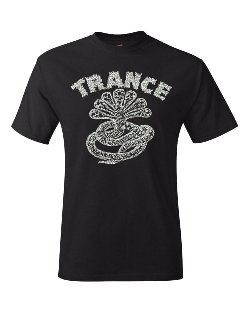 Trance Syndicate Black logo shirt. Classic t-shirt - The Dark Slide