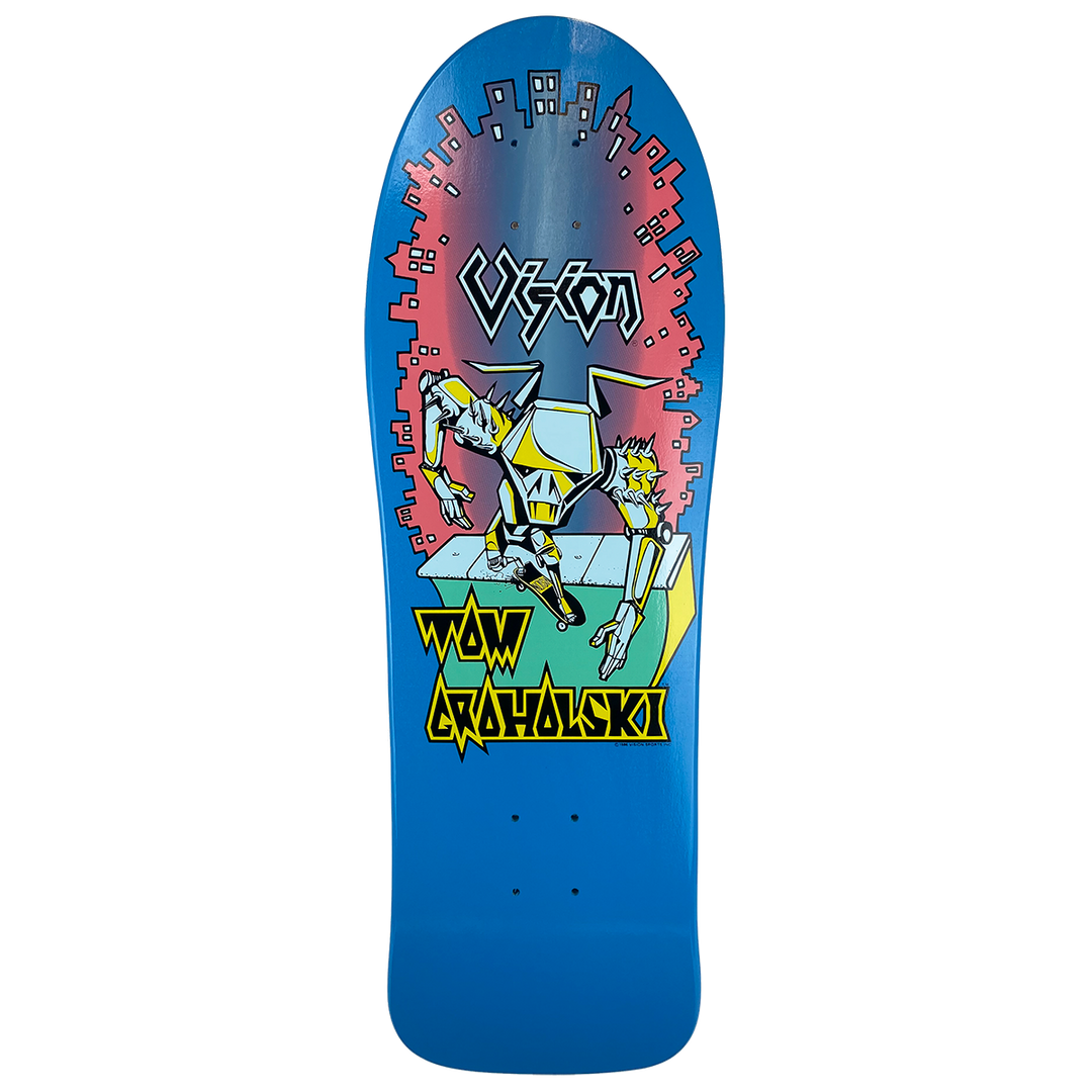 Vision Groholski Robot 9.5" Skateboard Deck – The Dark Slide