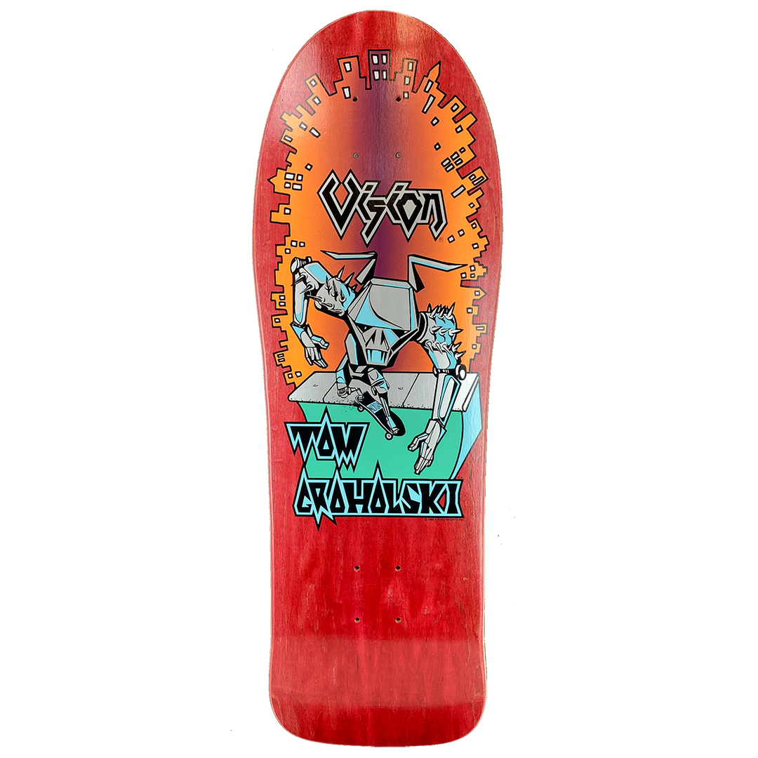 Vision Groholski Robot 9.5" Skateboard Deck – The Dark Slide