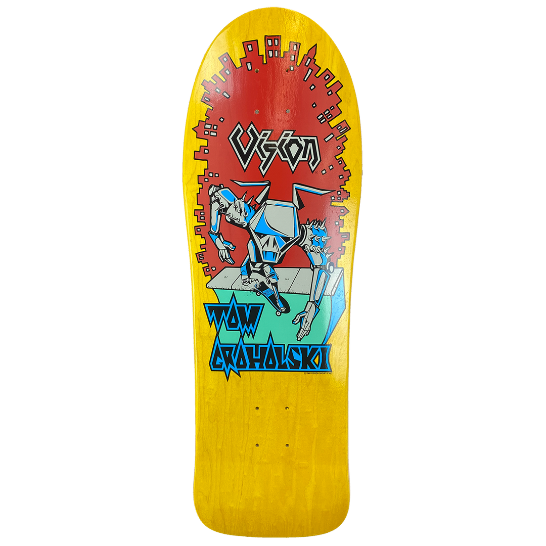 Vision Groholski Robot 9.5" Skateboard Deck – The Dark Slide
