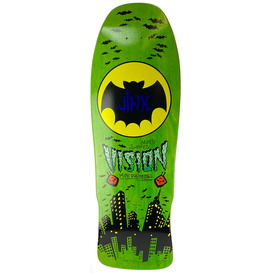 Vision Jinx Mini Modern Concave 10" Skateboard Deck – The Dark Slide