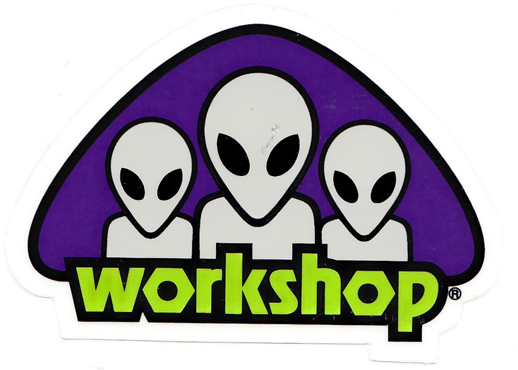 Alien Workshop Triad Sticker - The Dark Slide