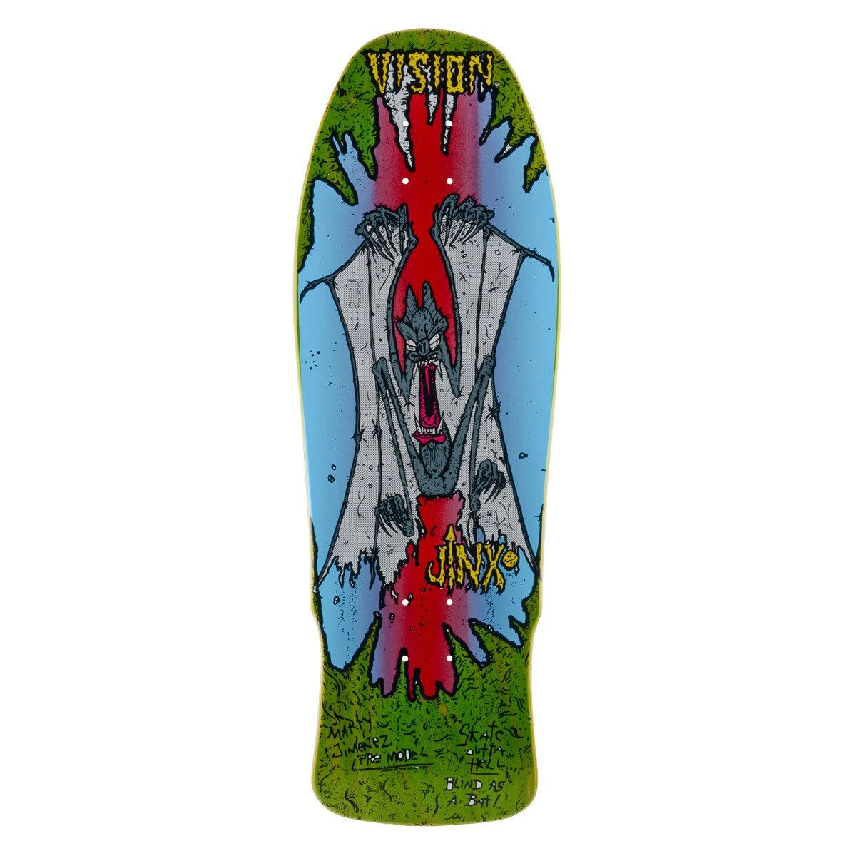 Vision Original Jinx Modern Concave 10" Skateboard Deck - The Dark Slide